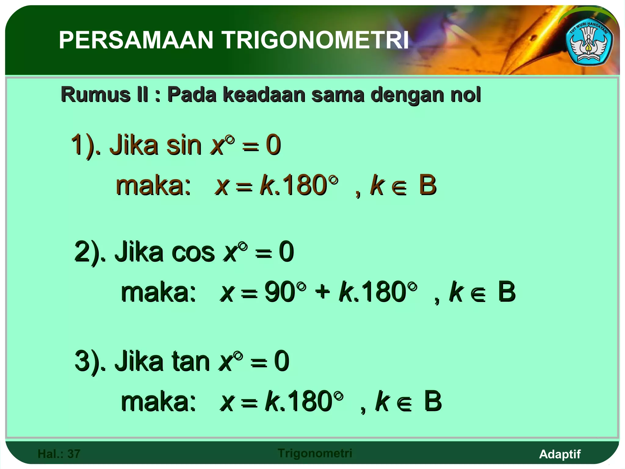 Trigonometri | PPT