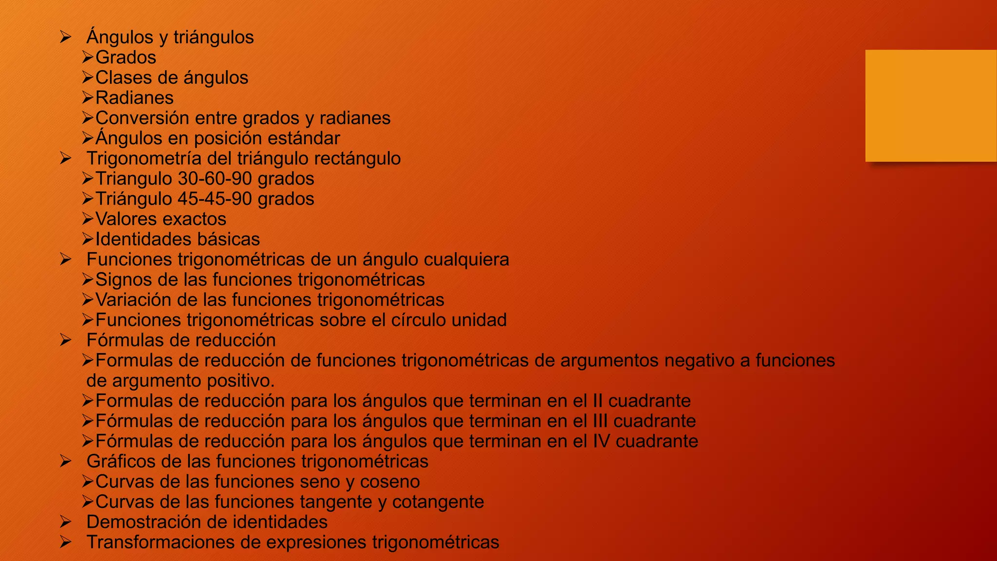 Trigonometria | PPSX