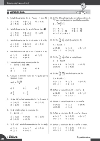 Trigonometria 6 | PDF