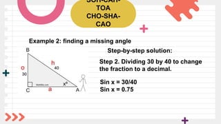 Trigonometric-Ratios grade power point presentation | PPT