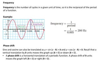 Trigonometric functions | PPTX