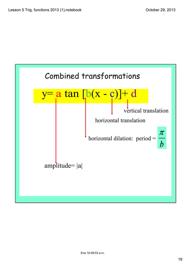IB SL Trigonometric functions | PDF | Physics | Science