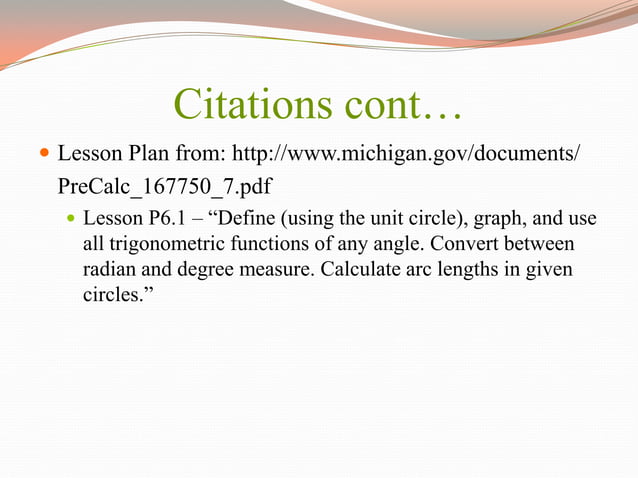 Trigonometric functions - PreCalculus | PPTX | Physics | Science