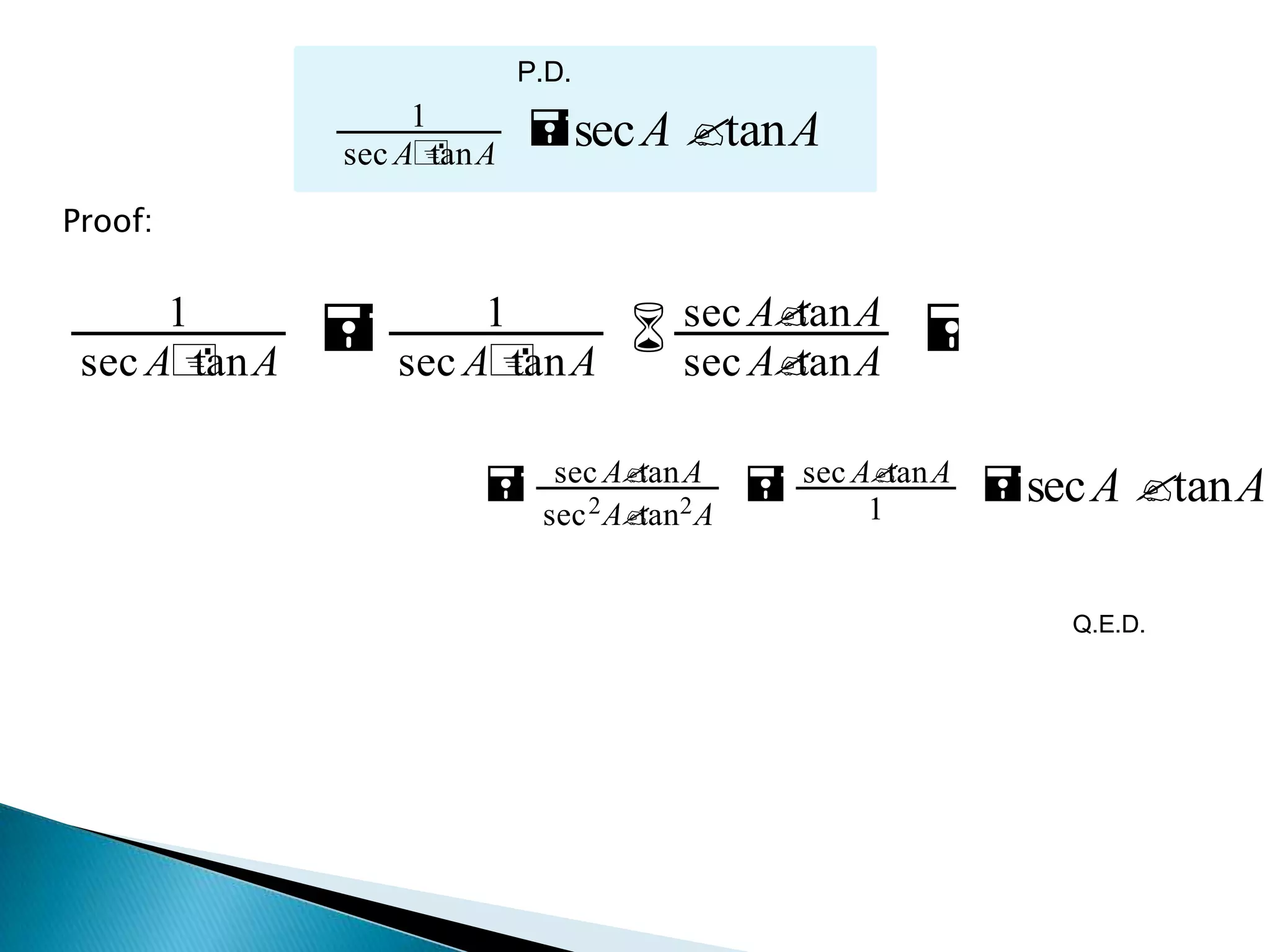 Trigonometric identities | PPTX