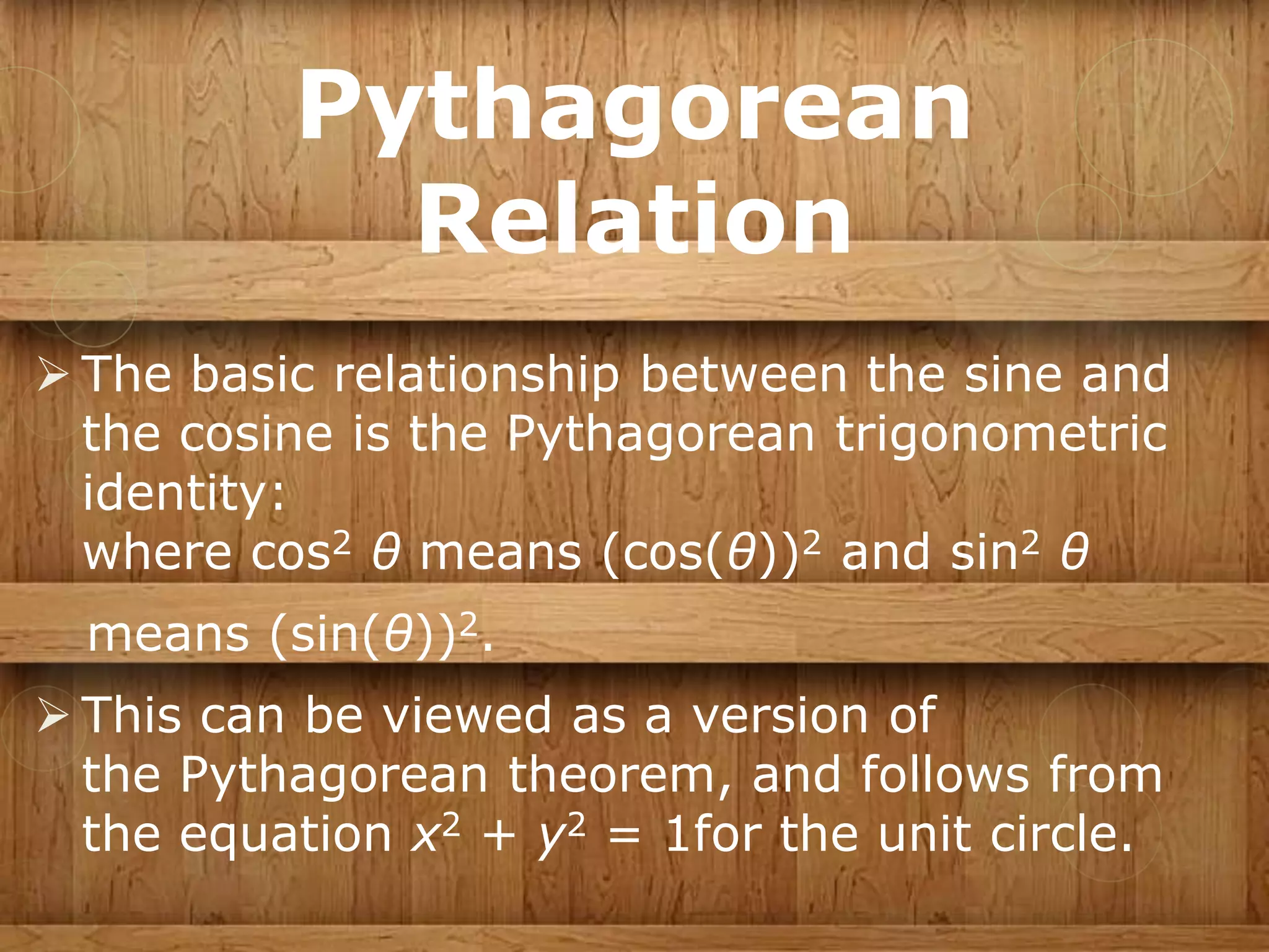 Trigonometric Identities. | PPTX