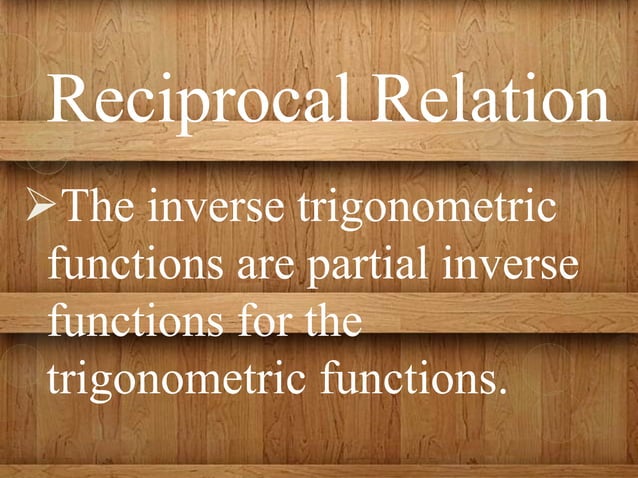 Trigonometric Identities. | PPTX | Physics | Science