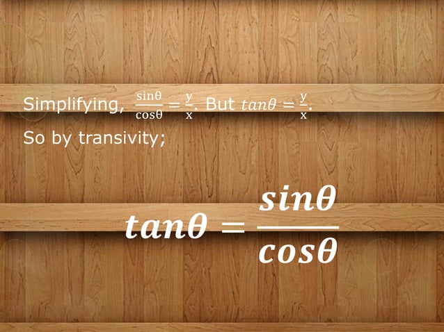 Trigonometric Identities. | PPTX | Physics | Science