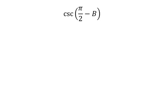 TRIGONOMETRIC IDENTITIES.pptx | Physics | Science