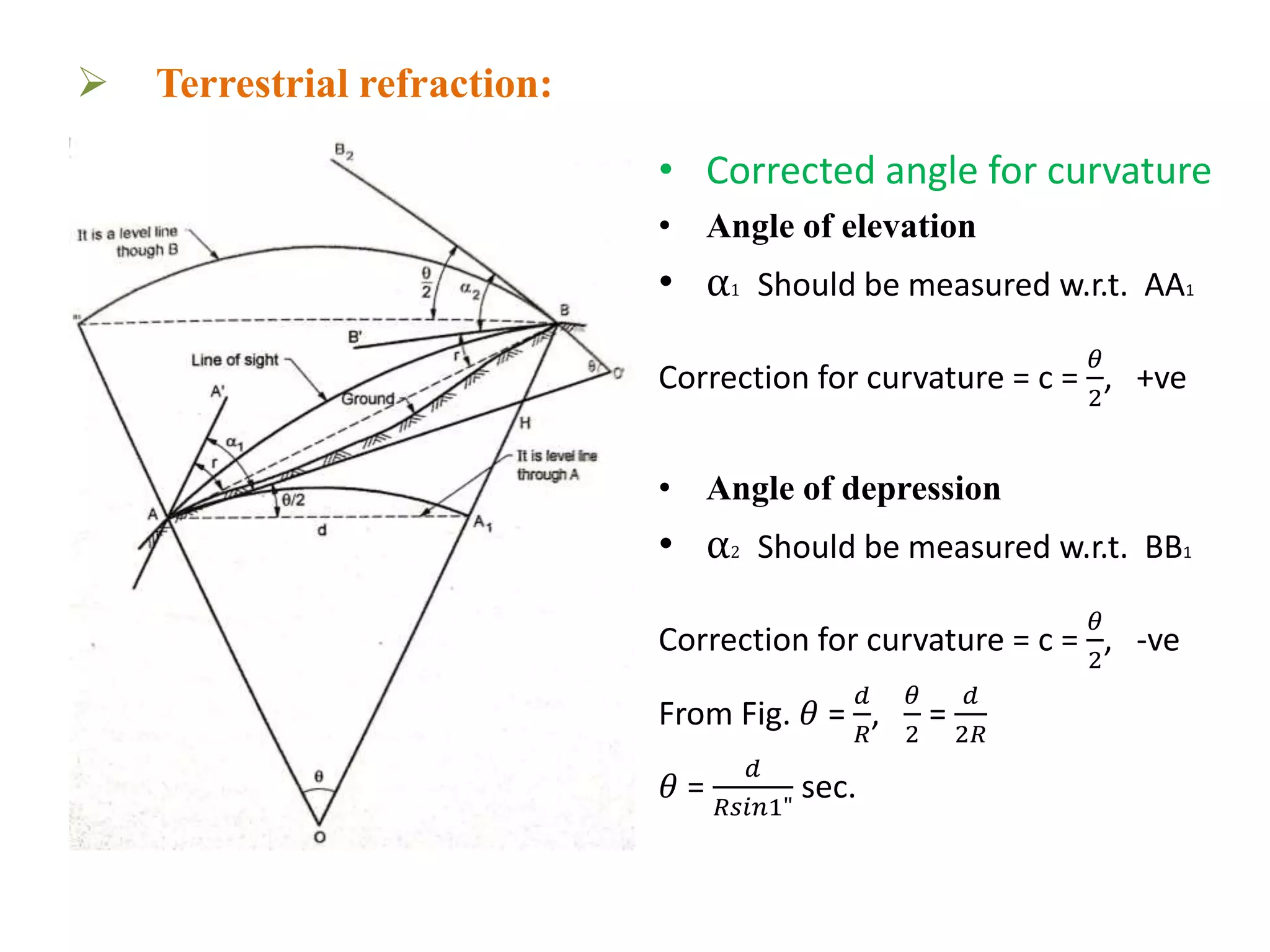 Trigonometric leveling 01 | PPTX