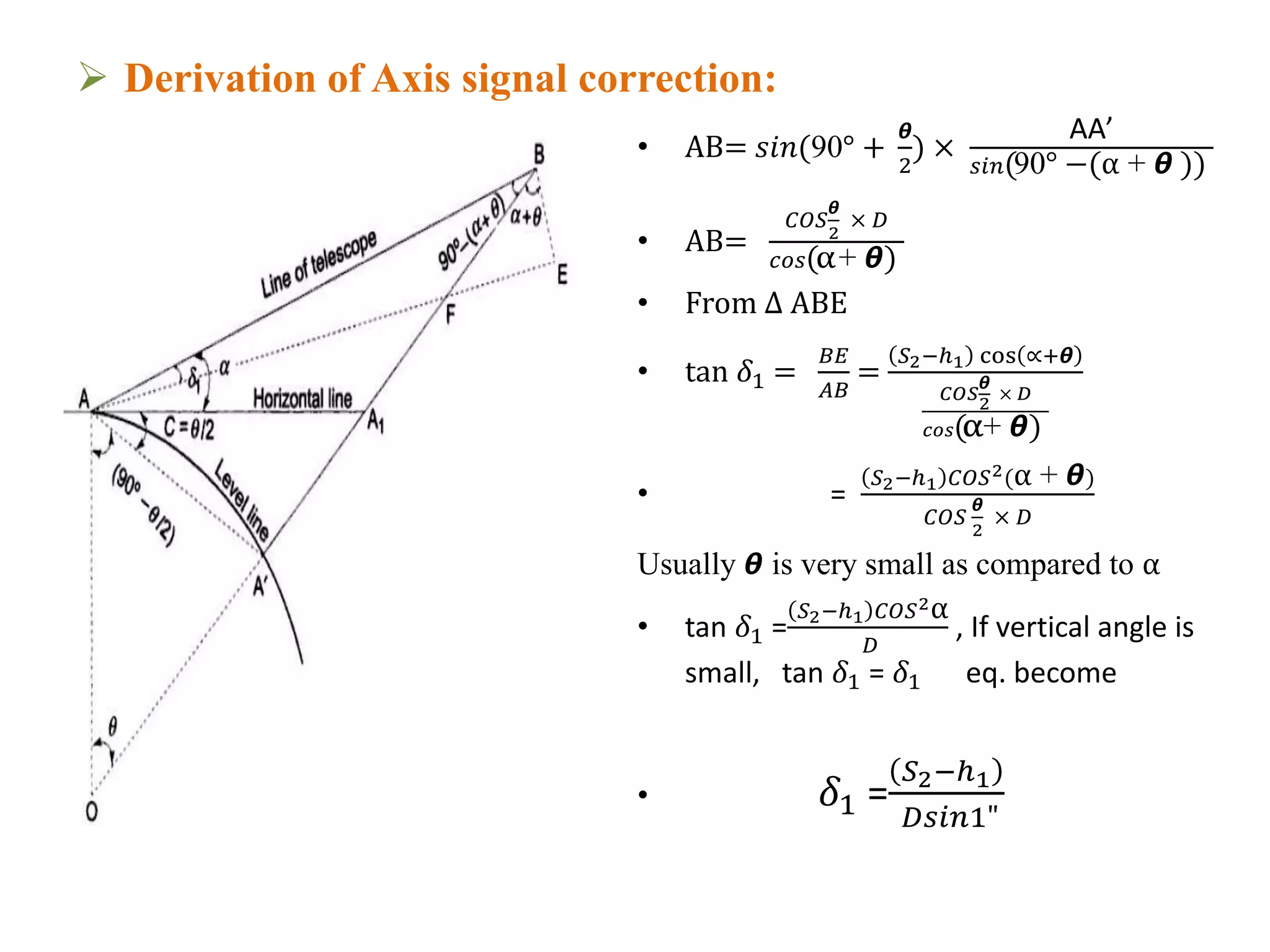Trigonometric leveling 02 | PPTX