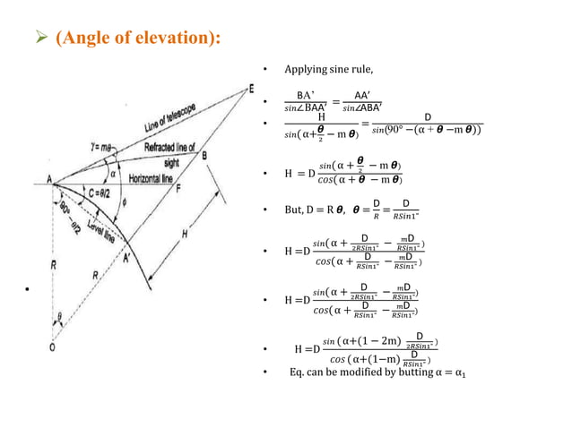 Trigonometric leveling 03 | PPT