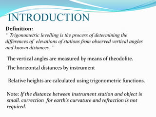 Trigonometric levelling jithin | PPT