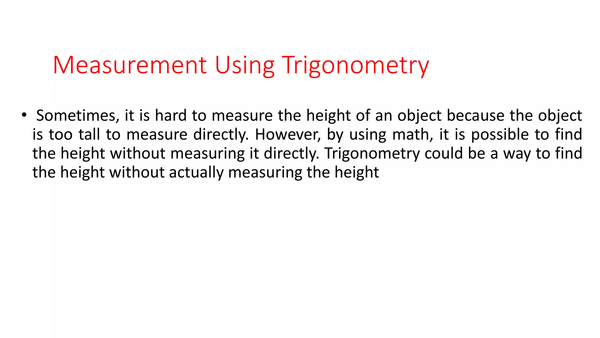 Trigonometric Levelling theory | PDF