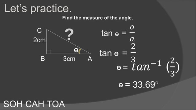 Trigonometric Ratio_Cosine, Sine And Tangent | PPT