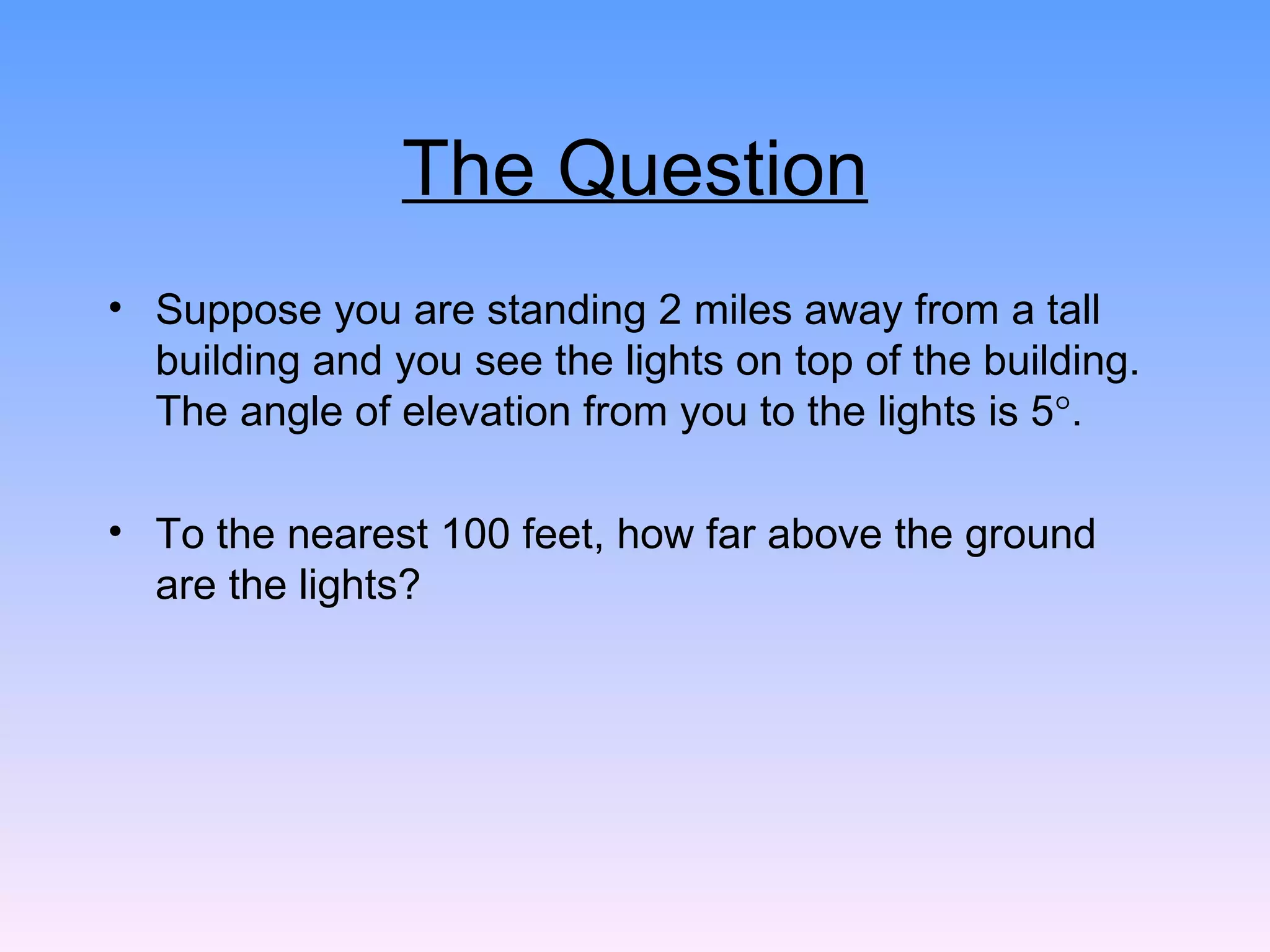 Trigonometric Ratios | PPT