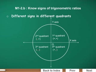 Trigonometric ratios | PPTX