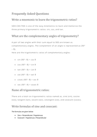 Easy Ratio Table Definition