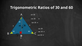 Trigonometric Ratios of special Angle.pptx