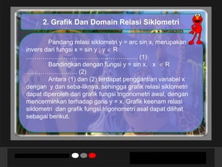 Trigonometri ppt bab6 | PPTX