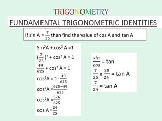 Trigonometry 1 | PPTX