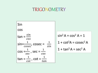 Trigonometry 1 | PPTX