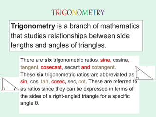 Trigonometry 1 | PPTX