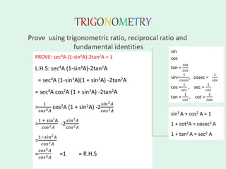 Trigonometry 1 | PPTX