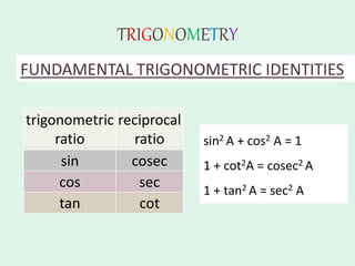 Trigonometry 1 | PPTX