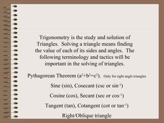 Trigonometry | PPT