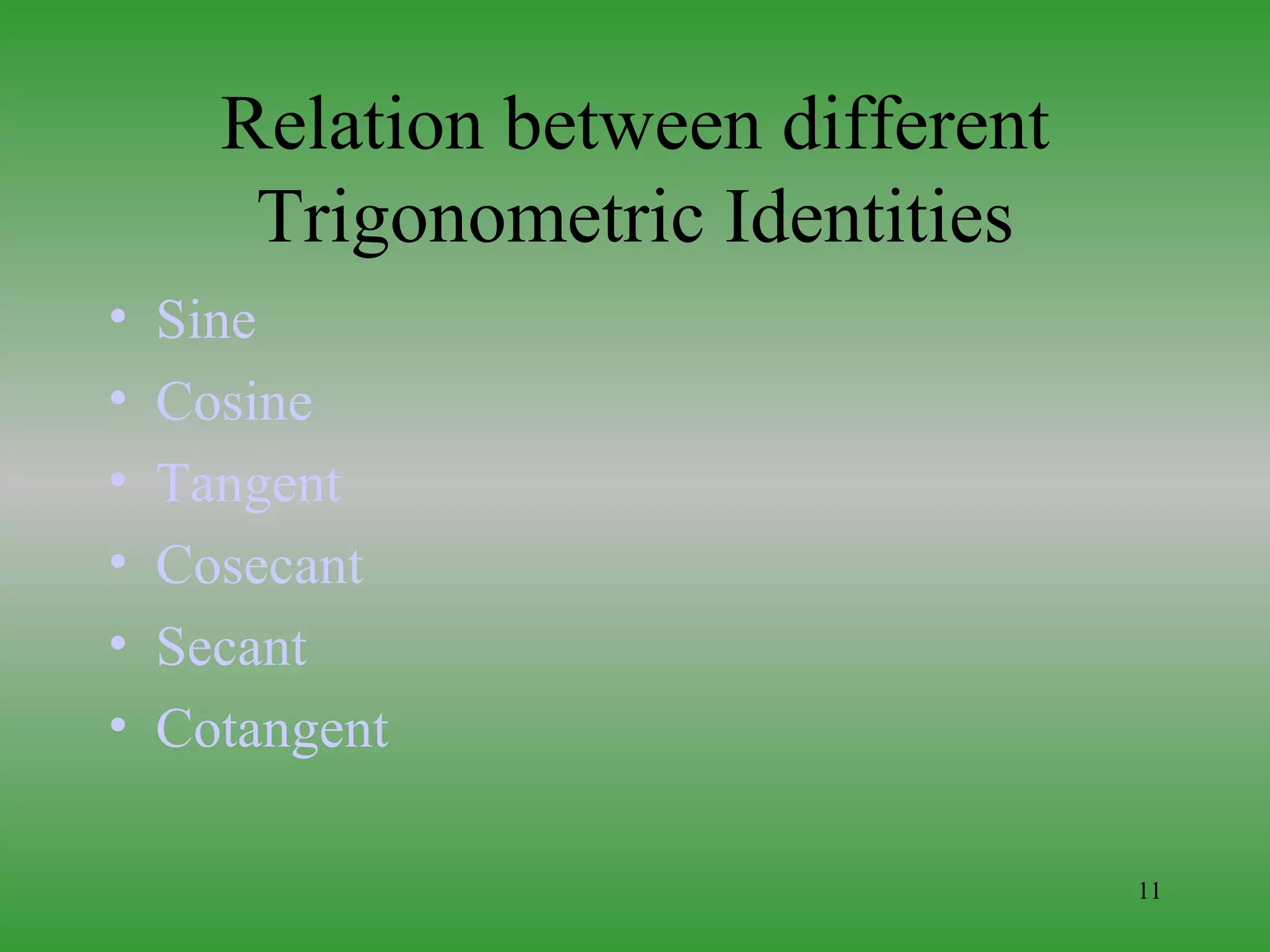Trigonometry | PPT