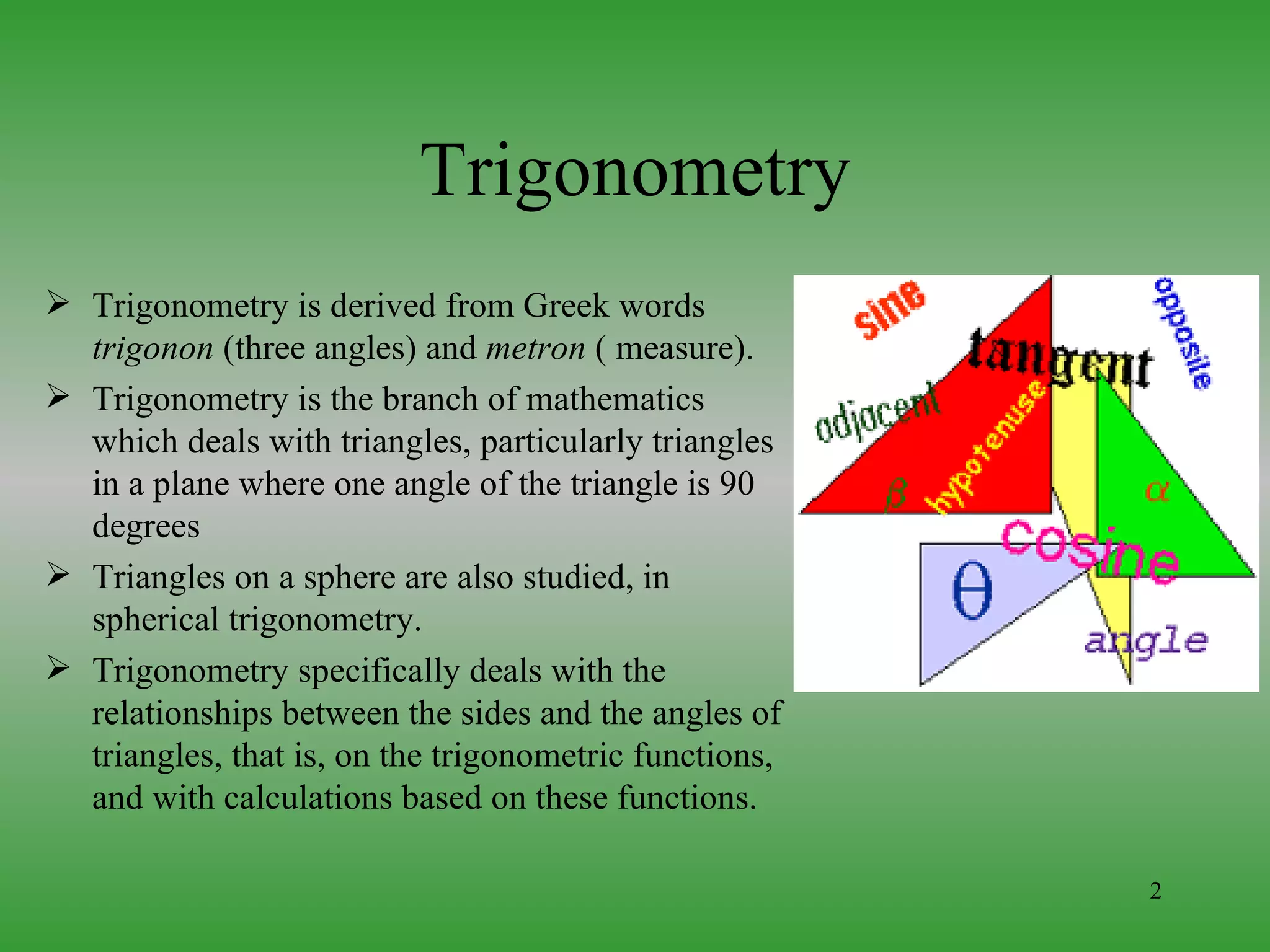 Trigonometry | PPT