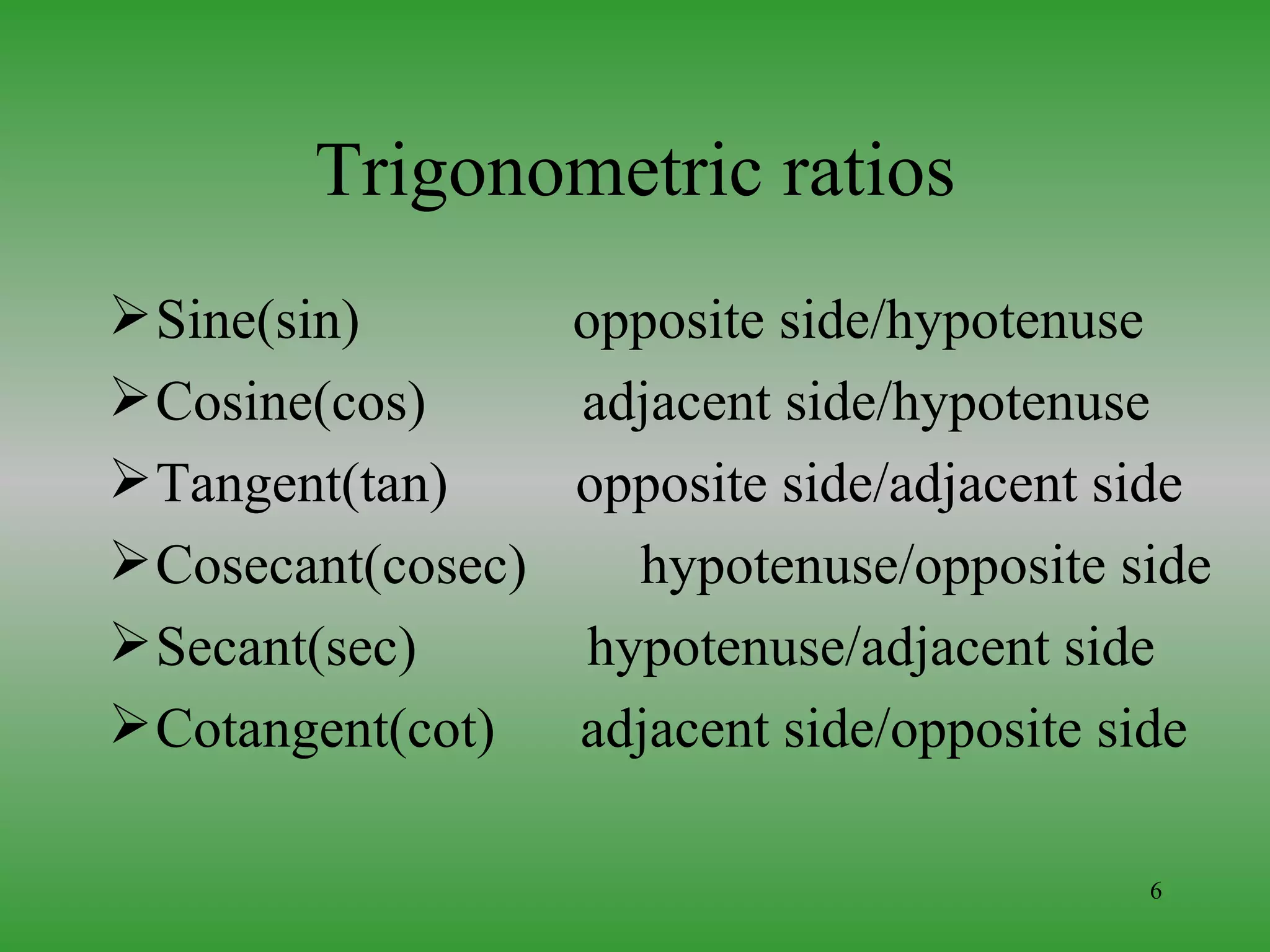Trigonometry | PPT