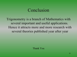 Trigonometry | PPT