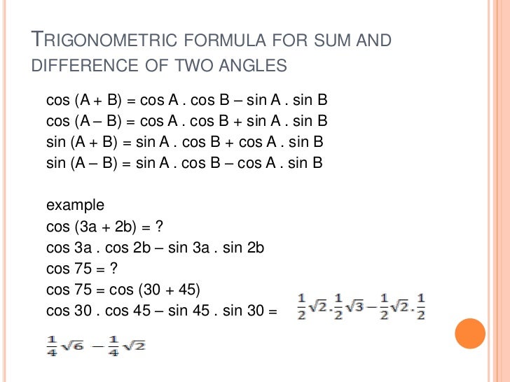 32 FORMULA FOR 2 SIN A COS B FORMULA 2 SIN A COS B FOR Chemical 32 FORMULA FOR 2 SIN A COS B FORMULA 2 SIN A COS B FOR Chemical