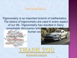 Trigonometry | PPTX