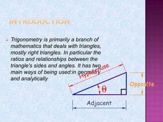 Trigonometry | PPTX