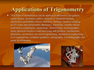 Trigonometry | PPT | Physics | Science