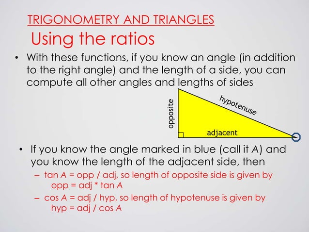 Trigonometry | PPTX | Science