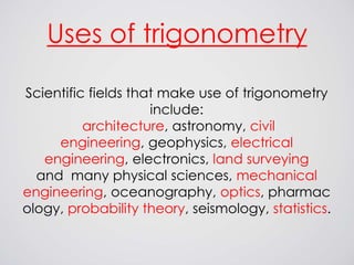 Trigonometry | PPTX