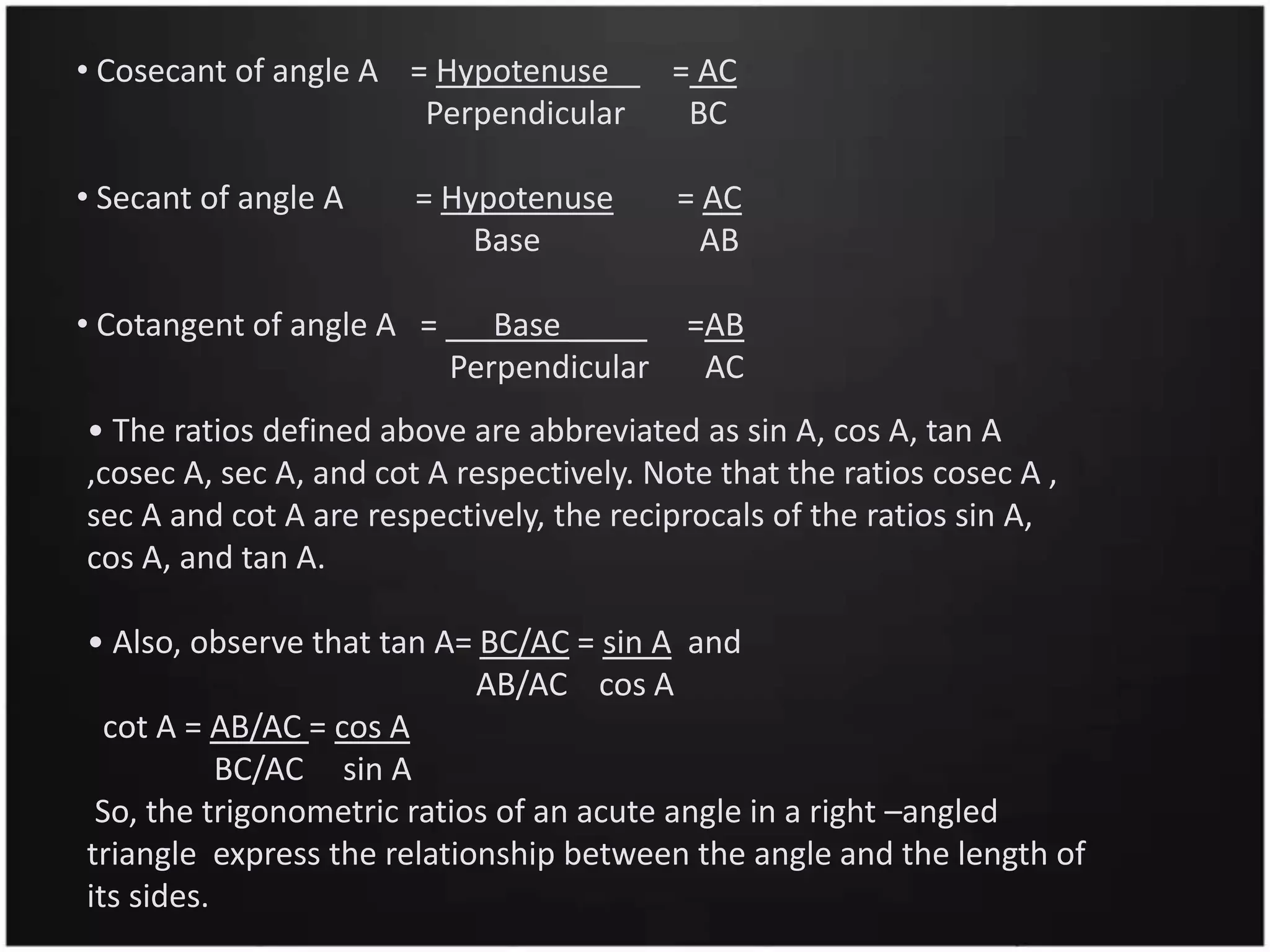 Introduction To Trigonometry | PPTX