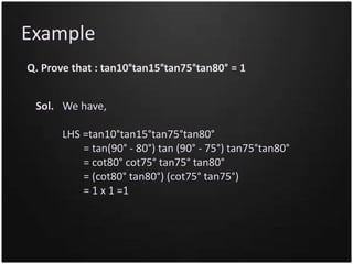 Introduction To Trigonometry | PPTX