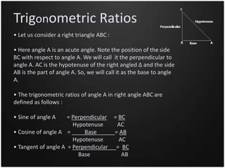 Introduction To Trigonometry | PPTX
