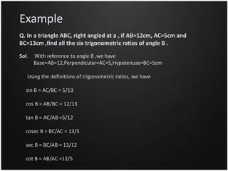 Introduction To Trigonometry | PPTX