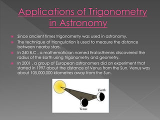 Trigonometry | PPTX | Geology | Science