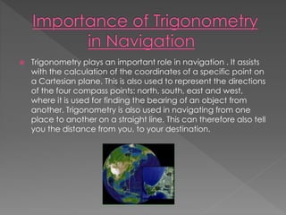 Trigonometry | PPTX | Geology | Science