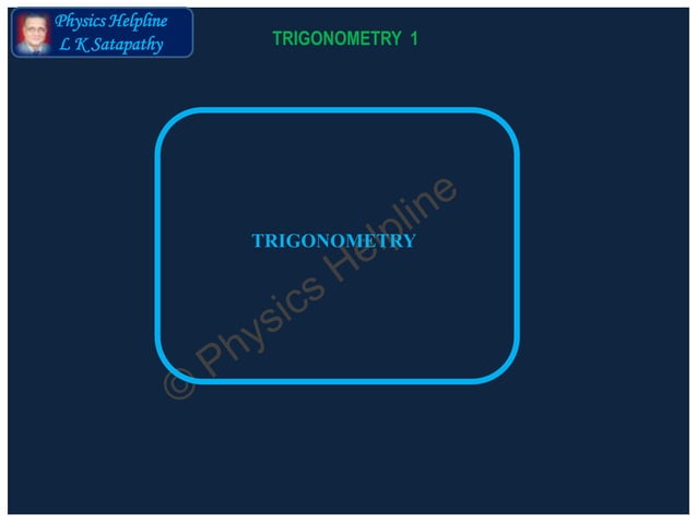 Trigonometry1 | PPTX