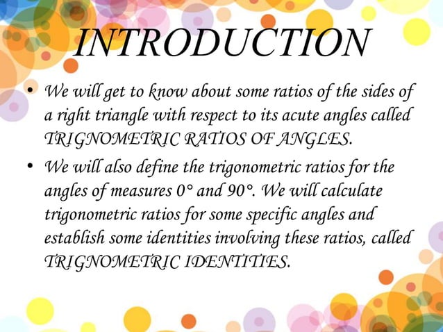 Trigonometry | PPTX