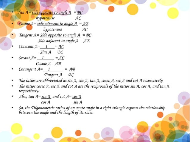 Trigonometry | PPTX