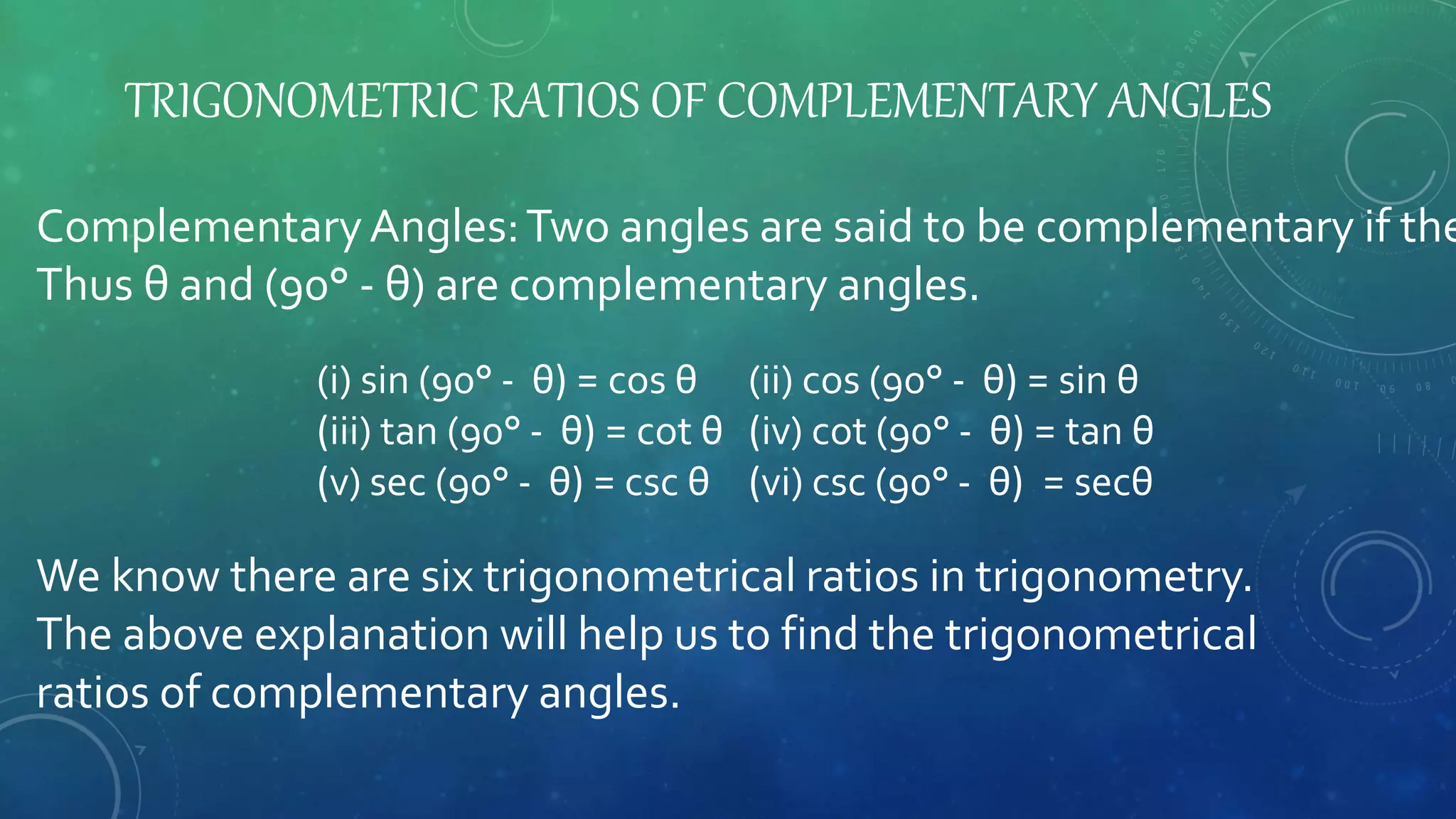Trigonometry | PPTX