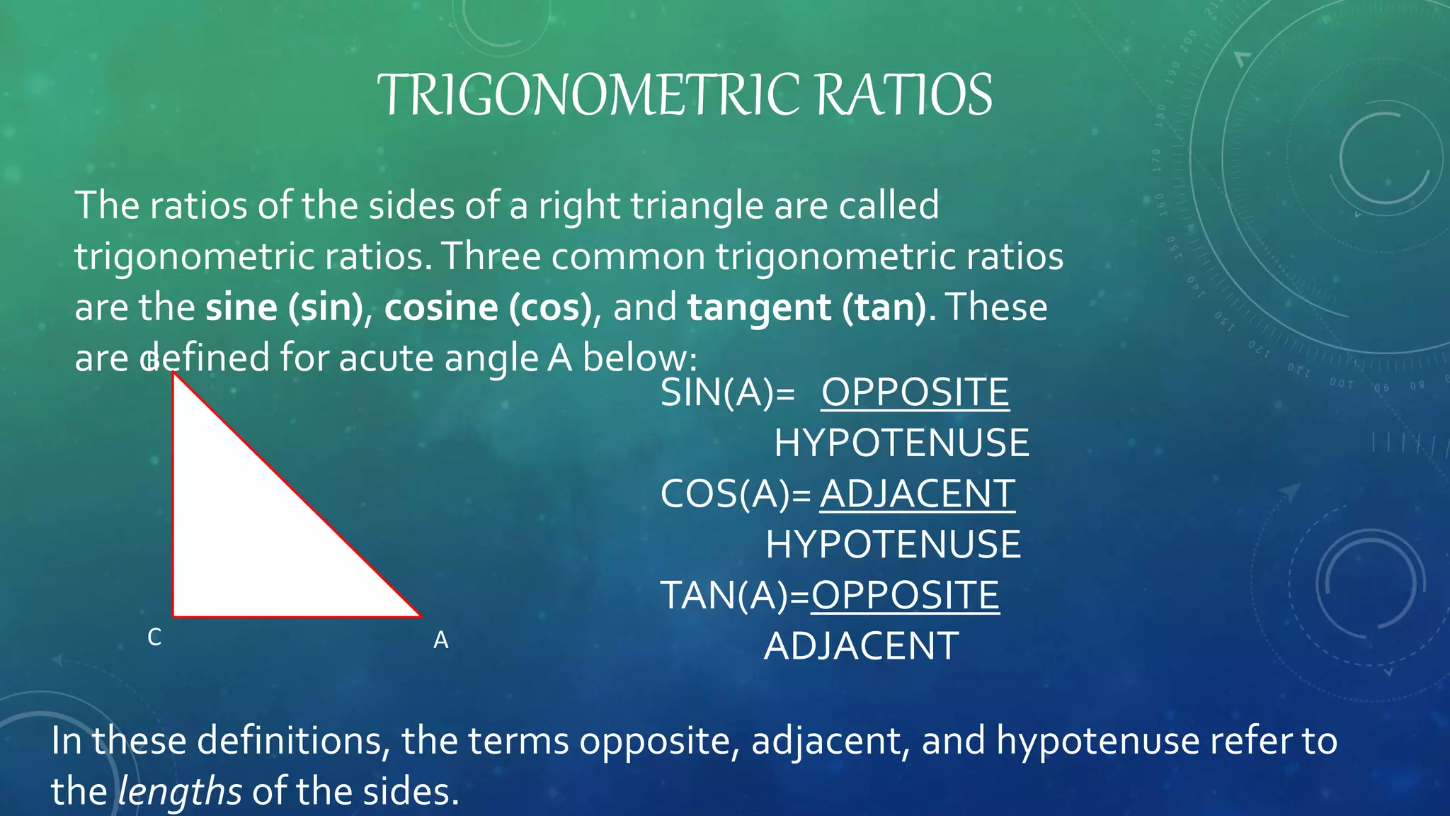 Trigonometry | PPTX